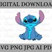 Stitch- #5 Transparent Background Svg, Png, Pdf, Dxf, Stitch SVG ...