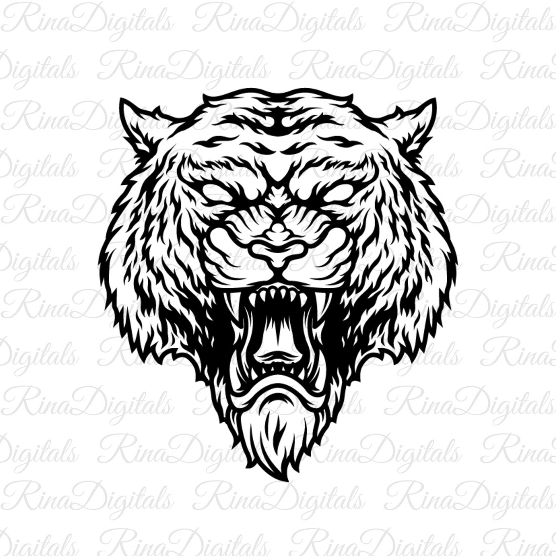 Tiger Face Svg, Tiger Eyes Svg, Tiger Head Png, Tiger Eyes Png, Tiger ...