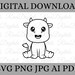 Baby Cow Svg, Cow Svg, Cow Face Svg, Cute Sitting Cow Cut Files, Clip ...
