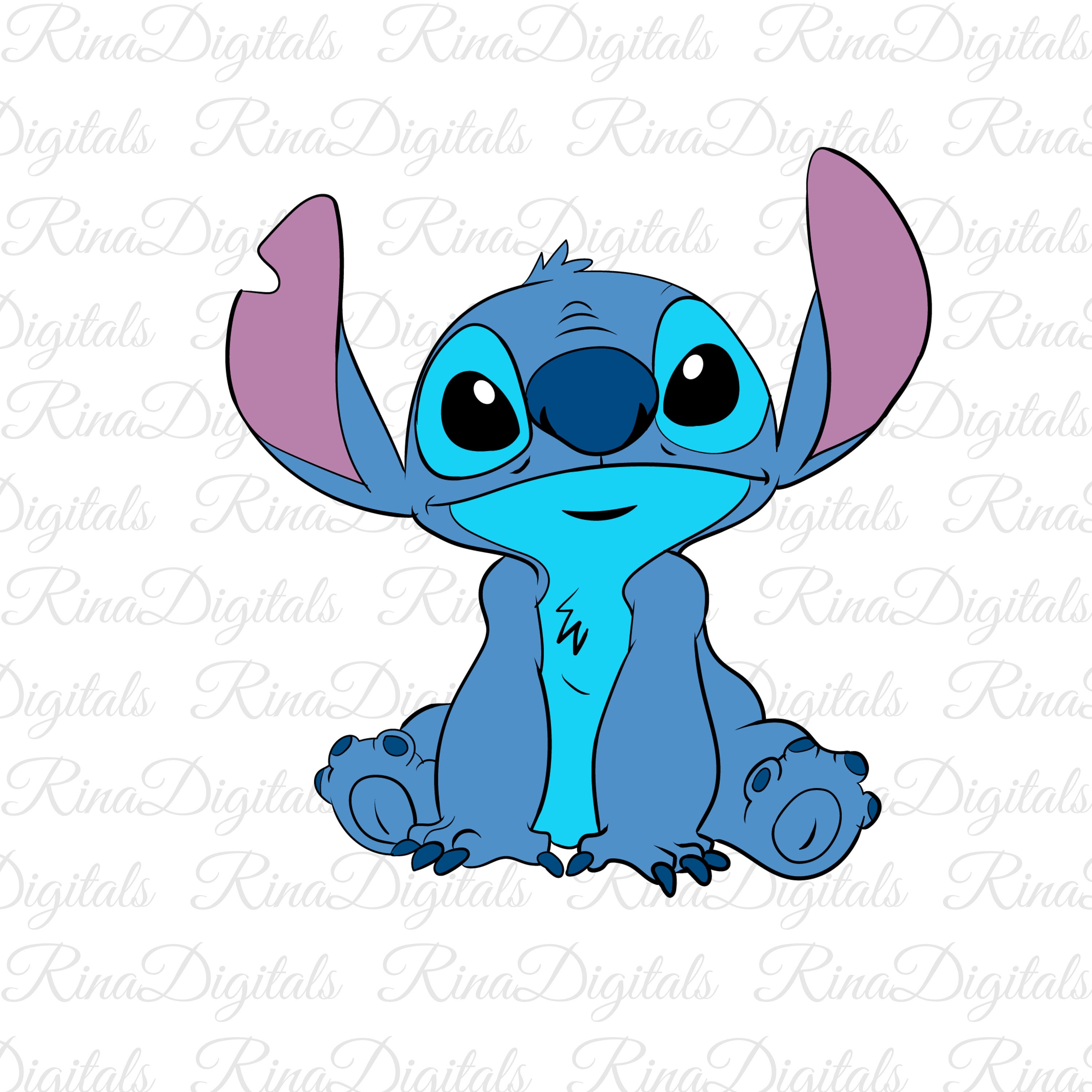Stitch- #5 Transparent Background Svg, Png, Pdf, Dxf, Stitch SVG ...