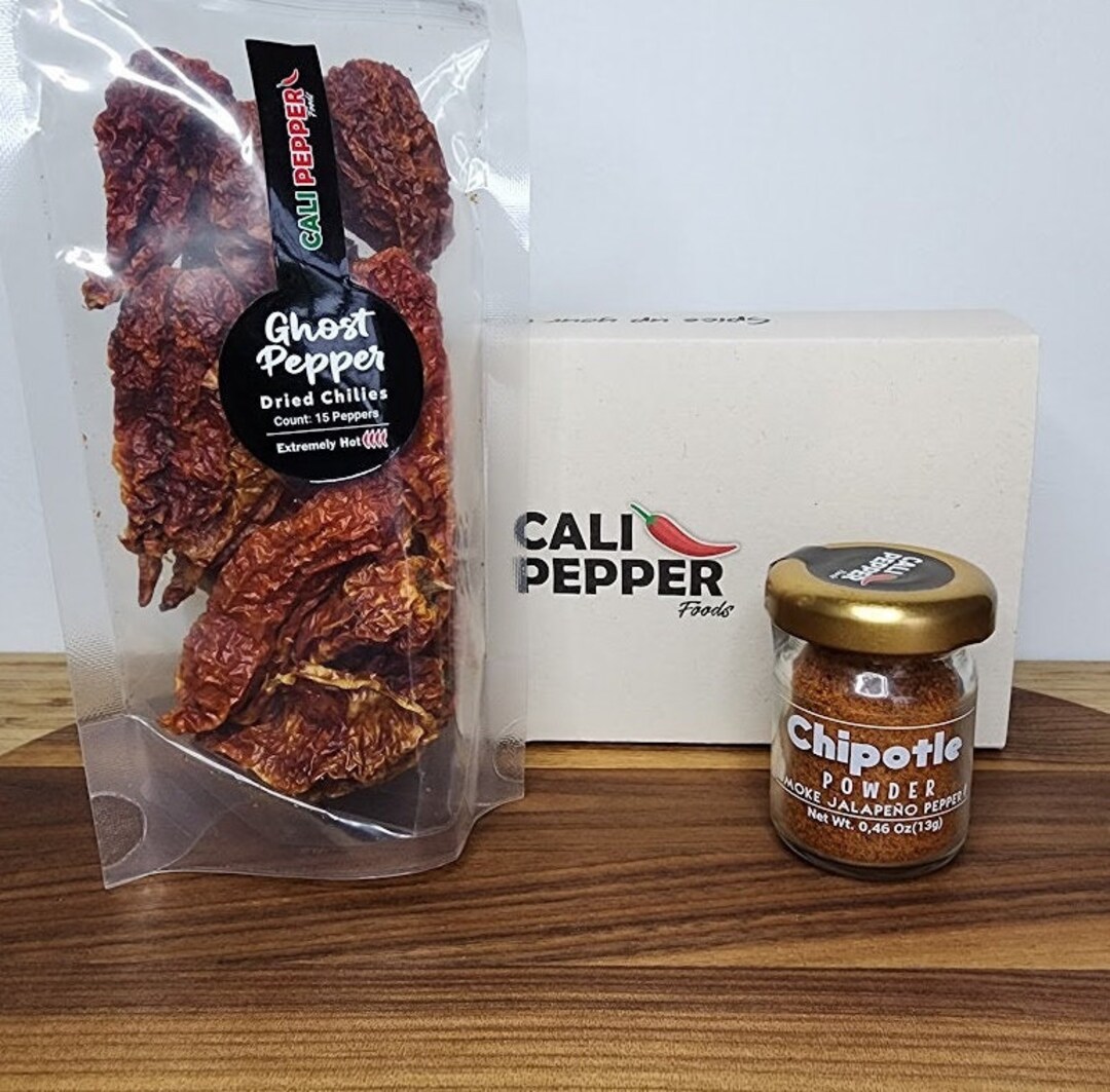 Ghost Pepper Dried Chilies & Chipotle Powder - Etsy