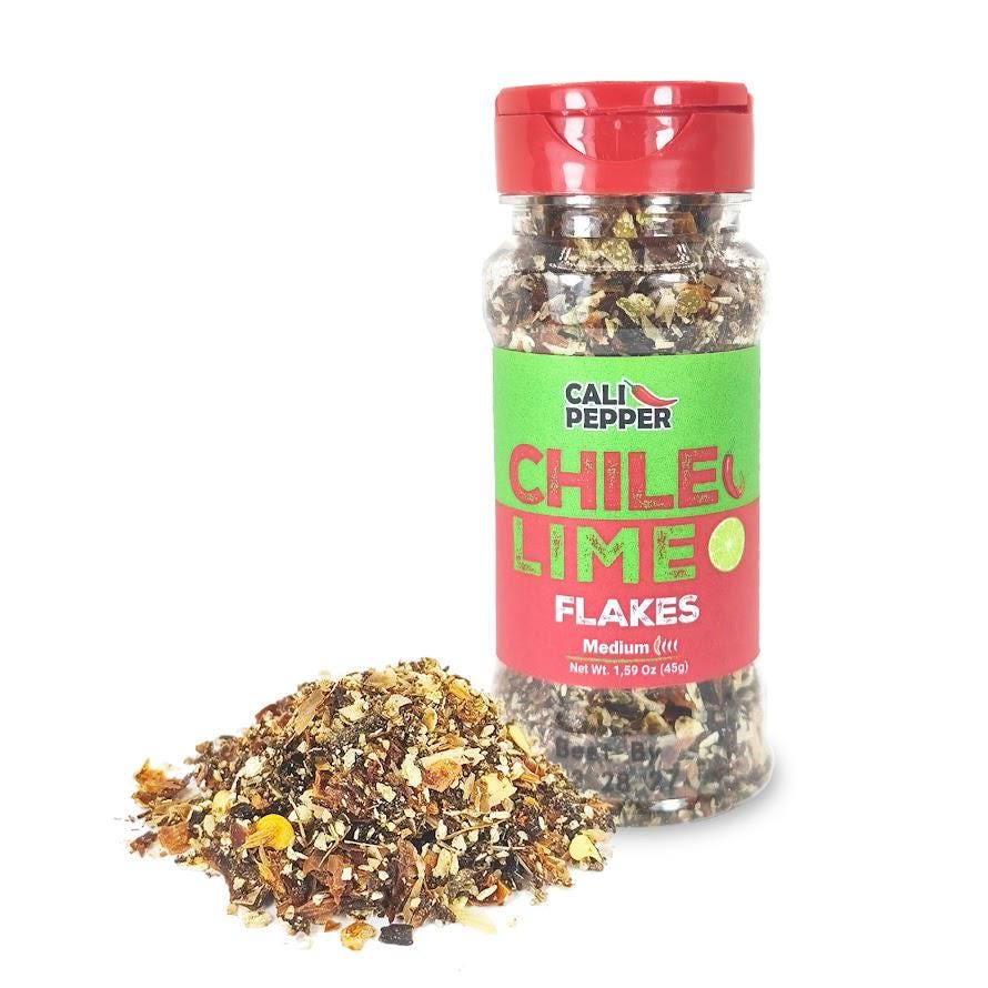Cali Pepper Flakes 3-pack – Signature Blend "extremely Hot " + Everyday ...