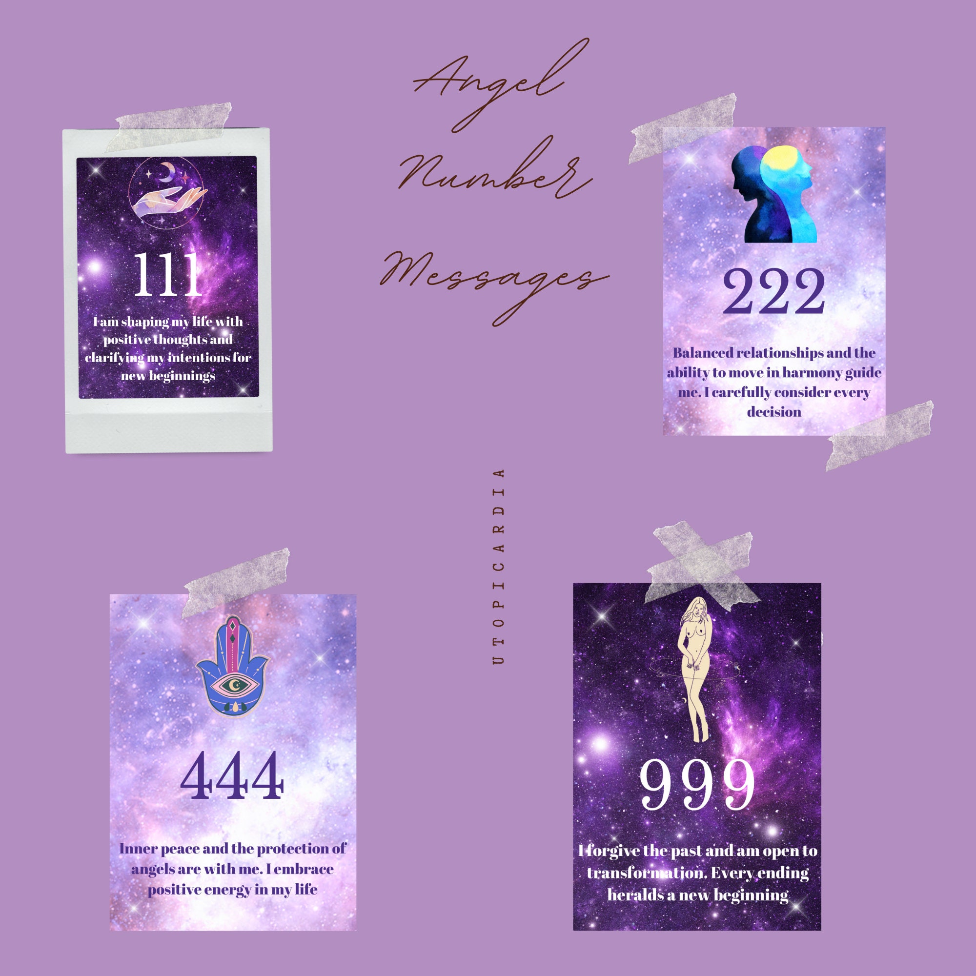 Angel Number Messages Angel Number Cards Angel Number Affirmations ...