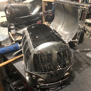 VW Bus Fire Pit/charcoal BBQ Combo. - Etsy