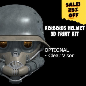 Kerberos Helmet 3D Kit - Etsy