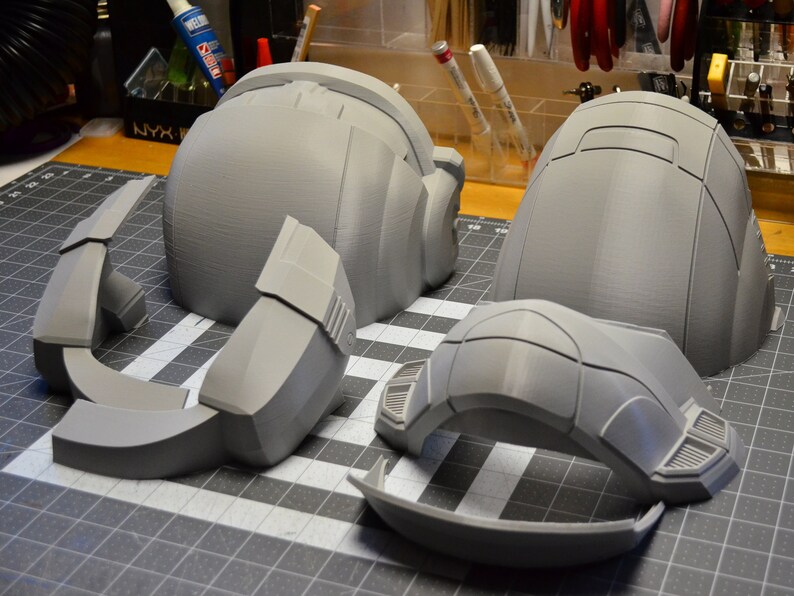Kit 3D de casco ODST - Etsy México