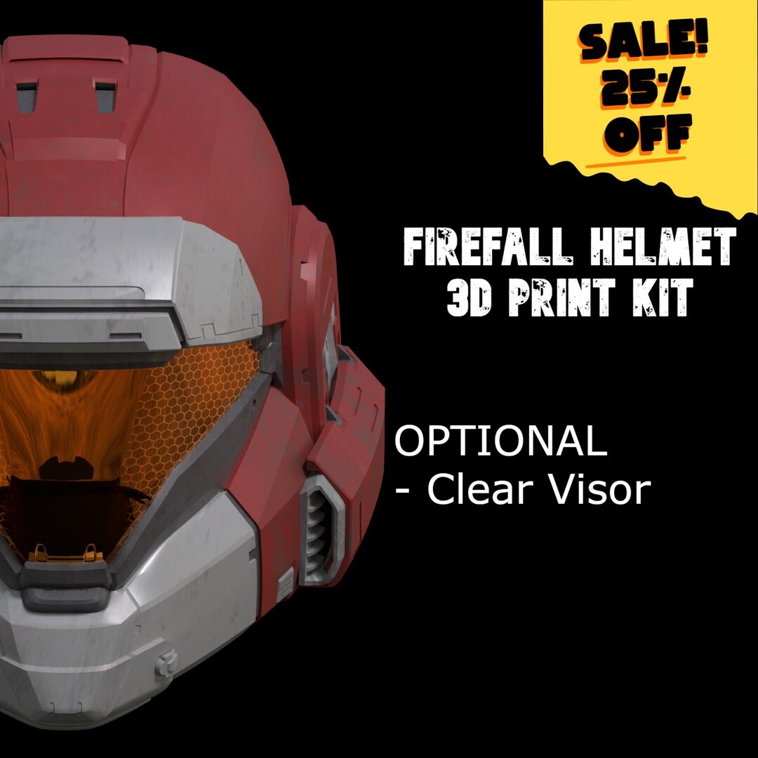 Firefall Helmet 3d Kit Etsy