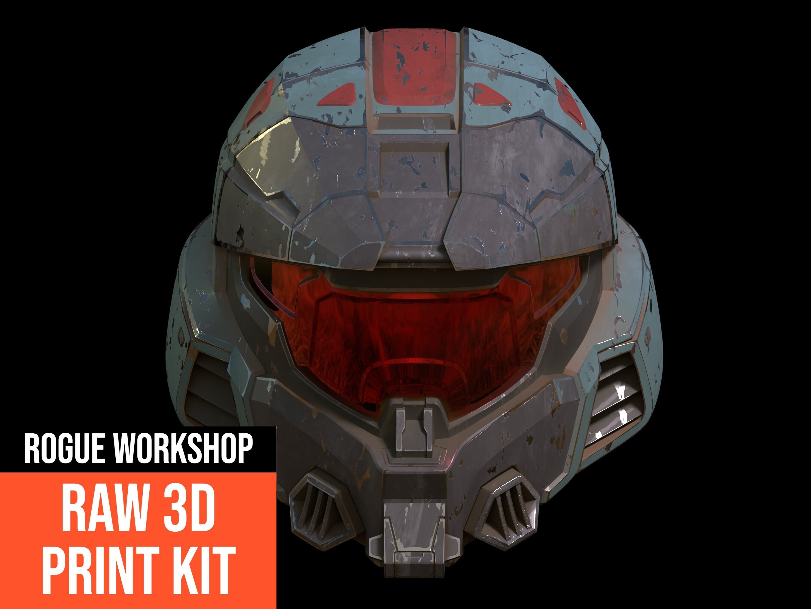 Mark VII Helmet 3D Kit - Etsy