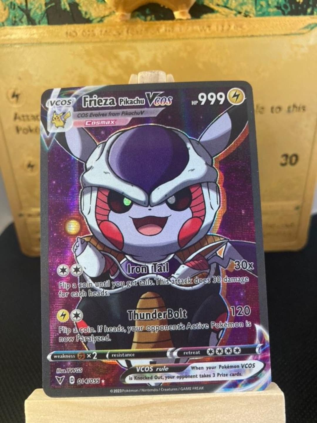 Pokémon Card Frieza Pikachu/ Cosmax/ 14/55 /PROXY - Etsy
