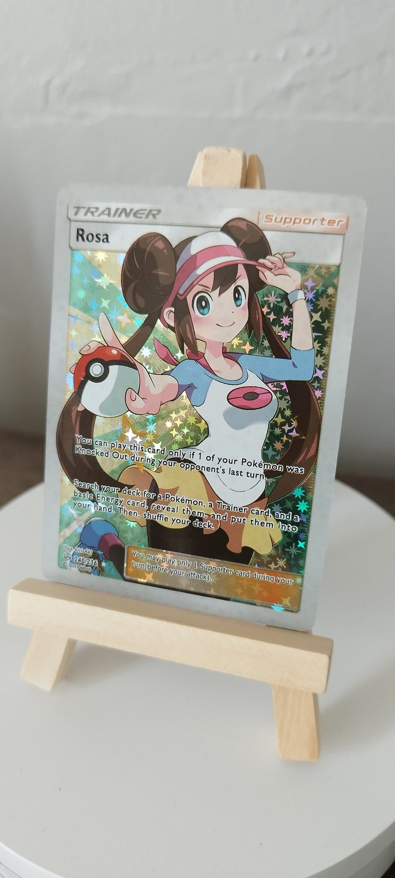 Pokémon Card Rosa TRAINER / Cosmic Eclipse / 240/236 / 2019 / PROXY - Etsy