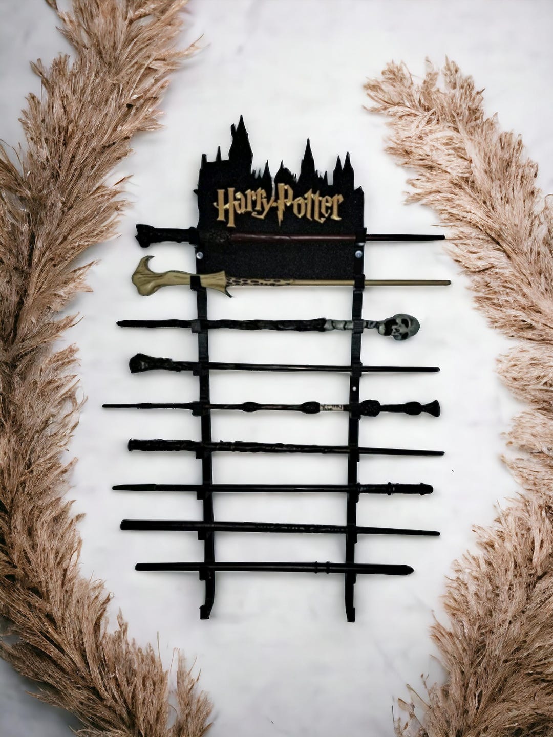 Little Wizard 10 Wand Wall Mount: 10 Wand Wall Display - Etsy