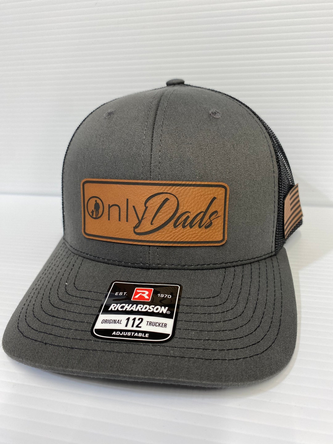 Only Dads Patch Snapback Hat, Father's Day Snapback Trucker Style Hat ...