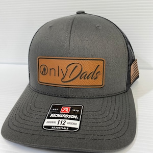 Only Dads Patch Snapback Hat, Father's Day Snapback Trucker Style Hat ...