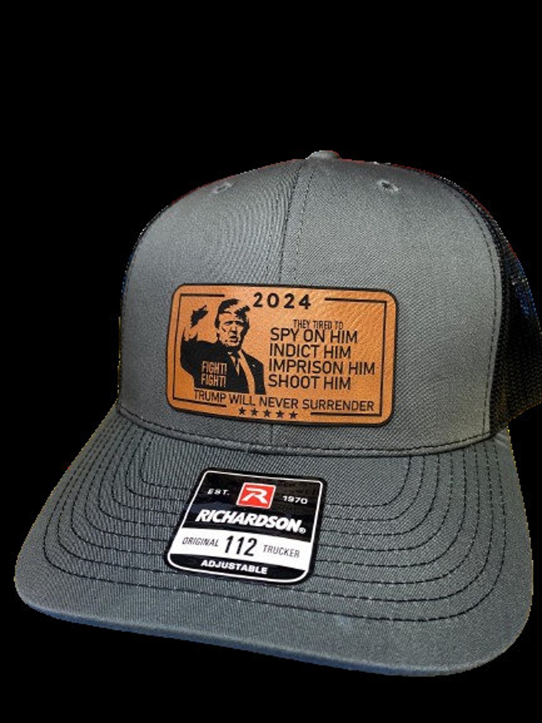 You Missed Trump Shot Never Surrender Trucker Hat, Conservative Cap ...