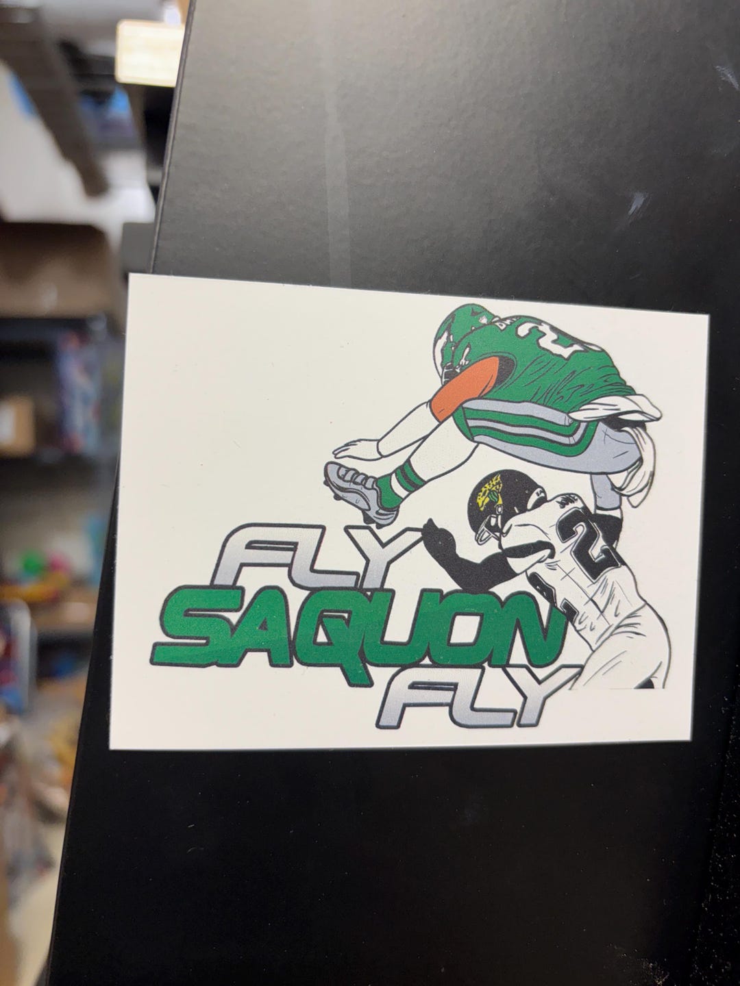Saquon Barkley "fly Saquon Fly" Philadelphia, 4x3 Magnet, Broad Street ...