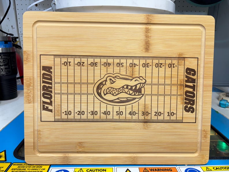 Handmade Custom College Football Team Cutting Board | Charcuterie Board ...