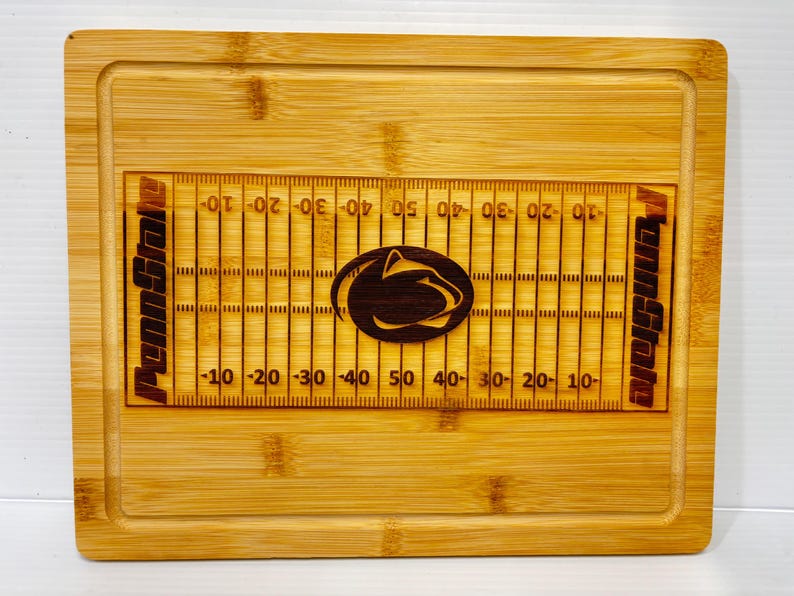 Handmade Custom College Football Team Cutting Board | Charcuterie Board ...