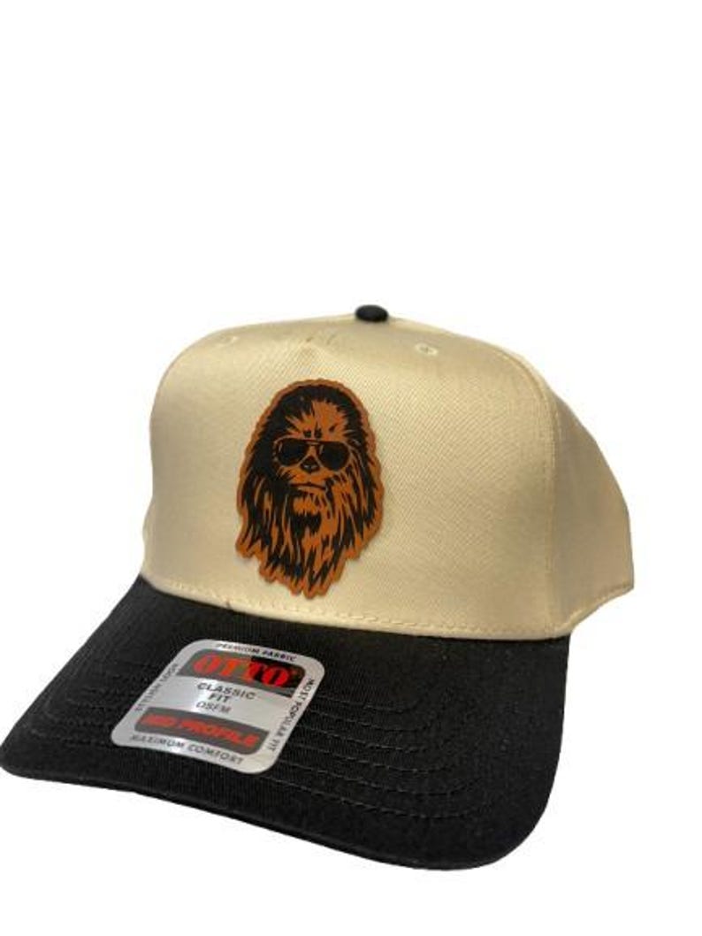 Star Wars Chewie Hat: Leather Patch Richardson 112 Snapback - Etsy