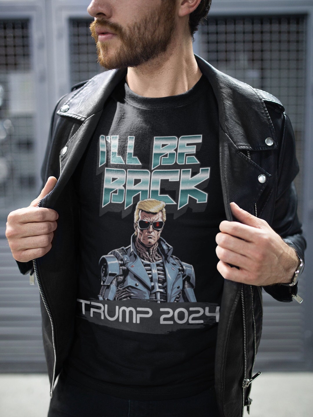 I'll Be Back Donald Trump 2024 Trumpinator T-shirt Trump Terminator ...