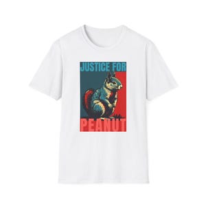 Justice for Peanut the Squirrel Unisex Softstyle T-shirt, New York City ...