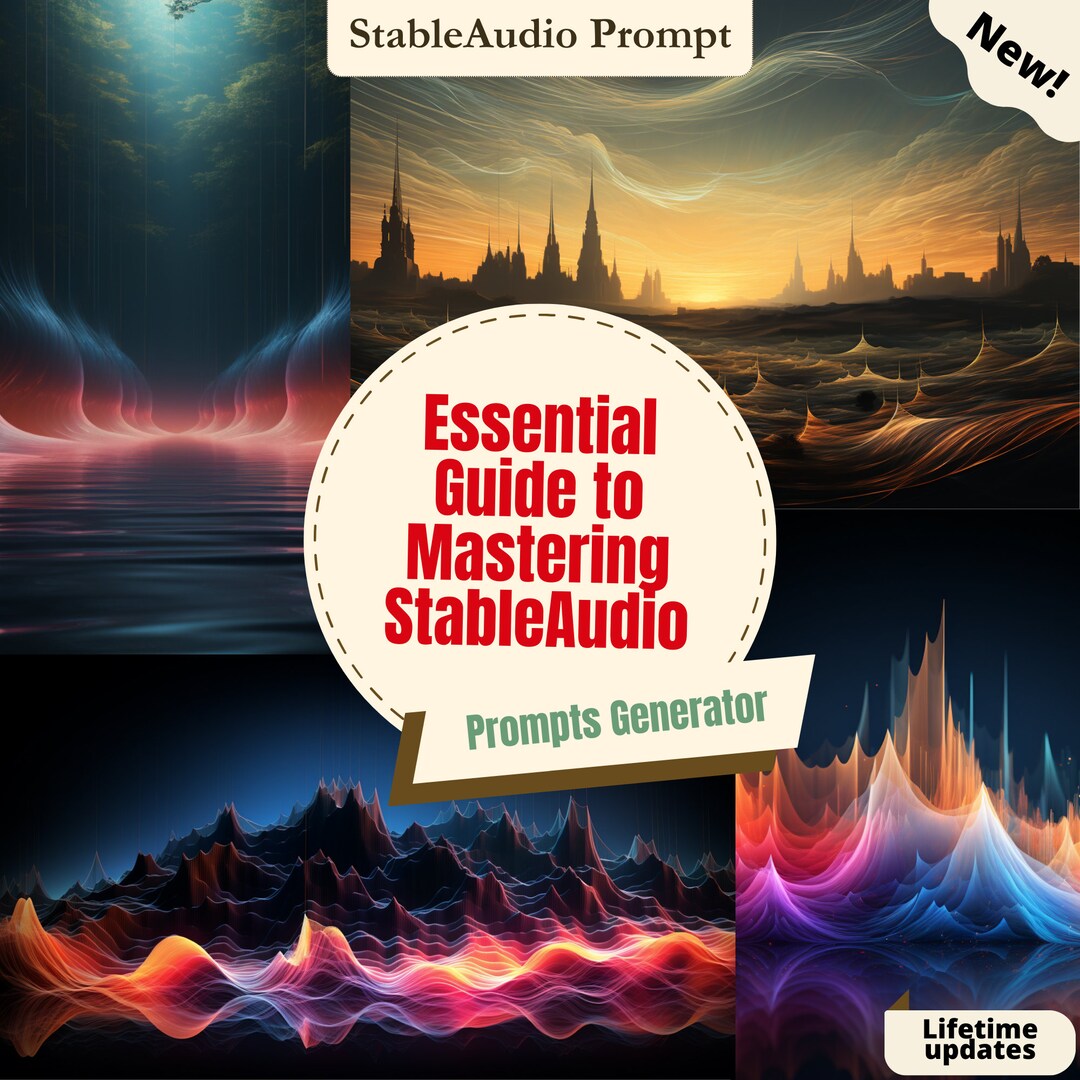 Stableaudio Master Guide AI Prompts Generator Audio Prompts - Etsy