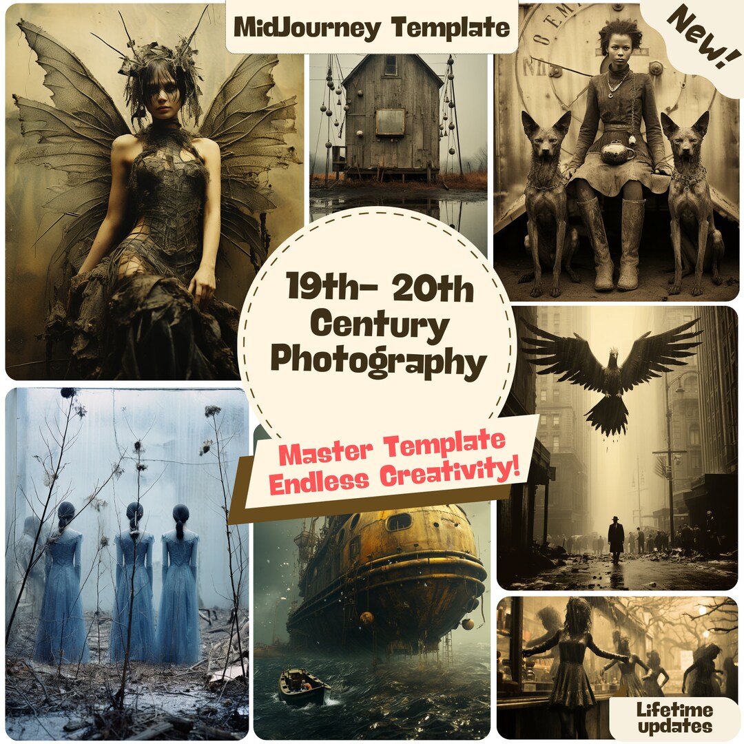 Midjourney 20th-century Photography Prompts: Mythical Buddies Captured ...