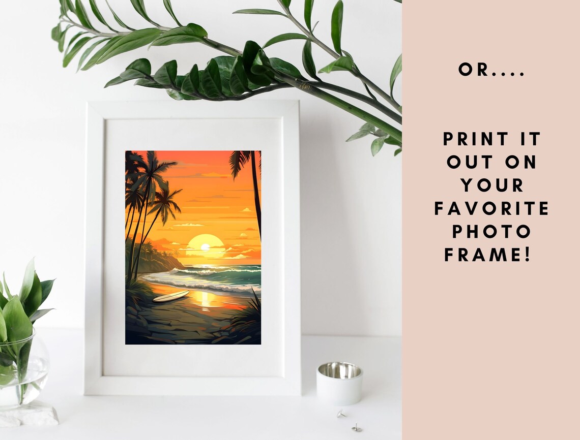 Summer Beach Luggage Tag Clipart Bag Tag Sublimation Design Bundle of 7 ...