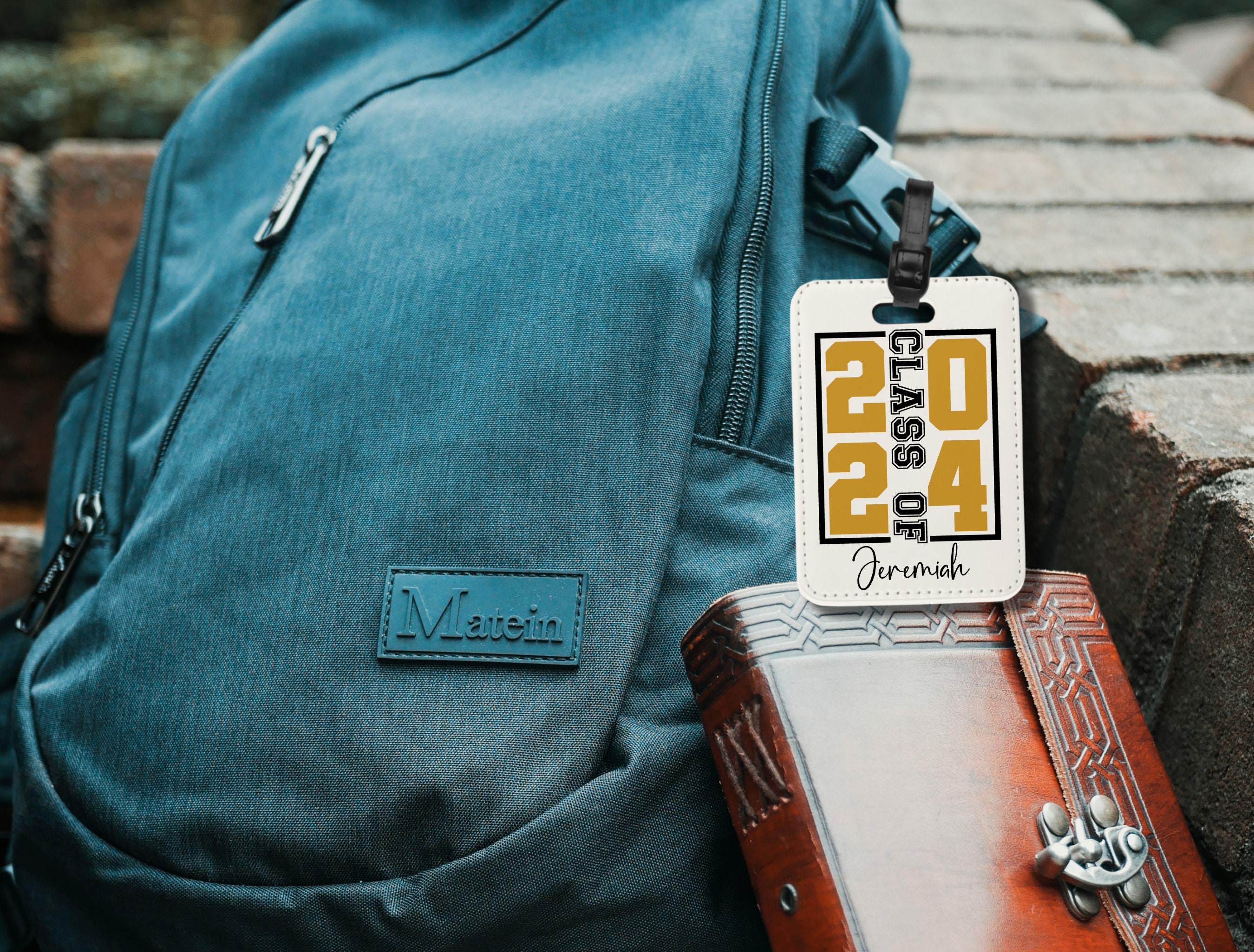 Personalized Graduation Bag Tags, Custom Class of 2024 Happy Graduation ...