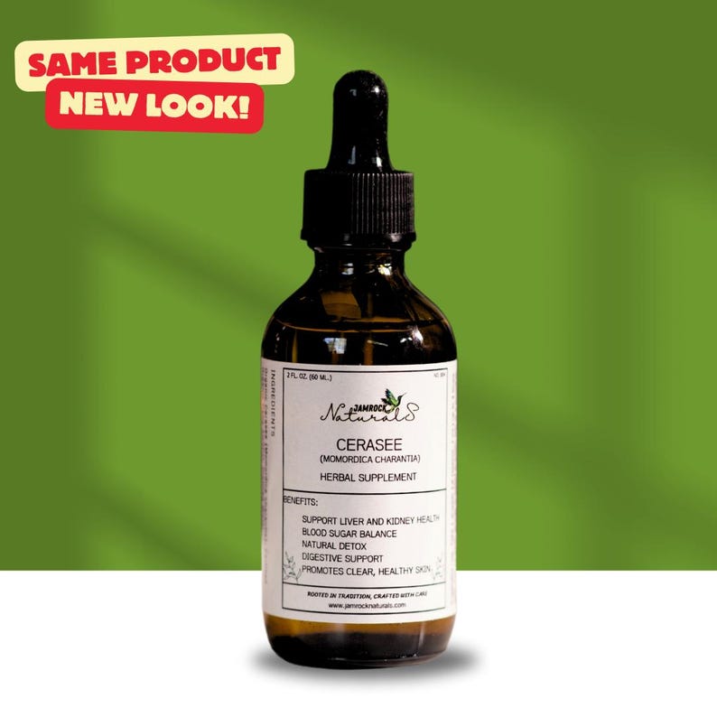 Detox and Cleanse Bundle: Three Tincture Set Handcrafted Cerasee ...