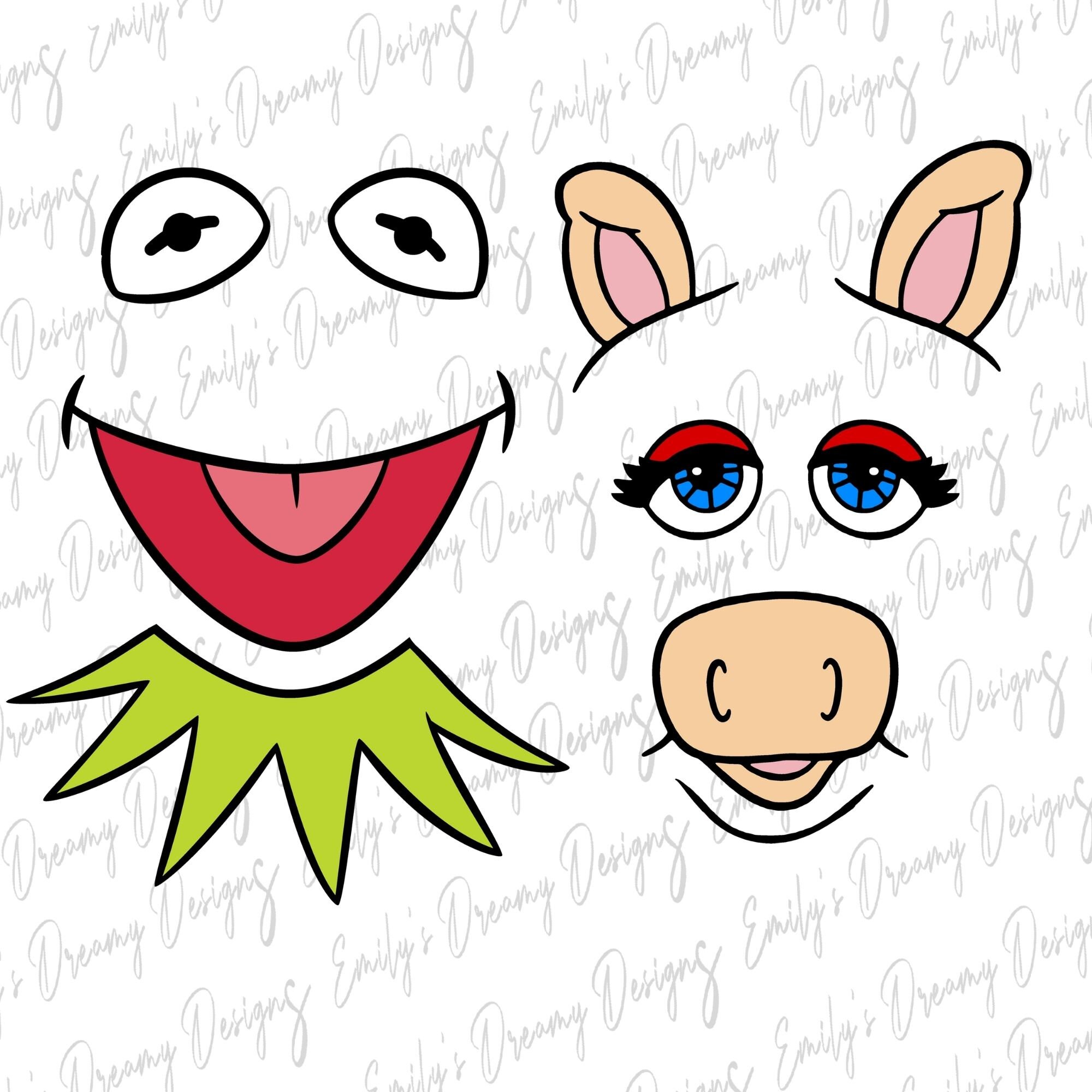 Muppet Faces SVG PNG Bundle Muppet Svg Png Muppet Friends Svg - Etsy ...