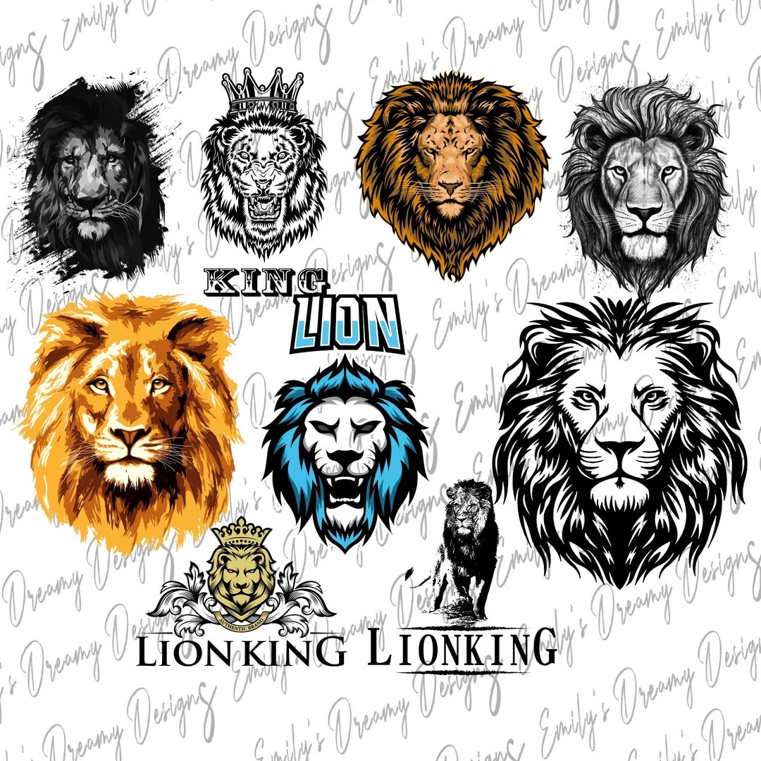 Lion Face Svg Png Lion Head Svg Lion Svg Lion King Svg Lions - Etsy