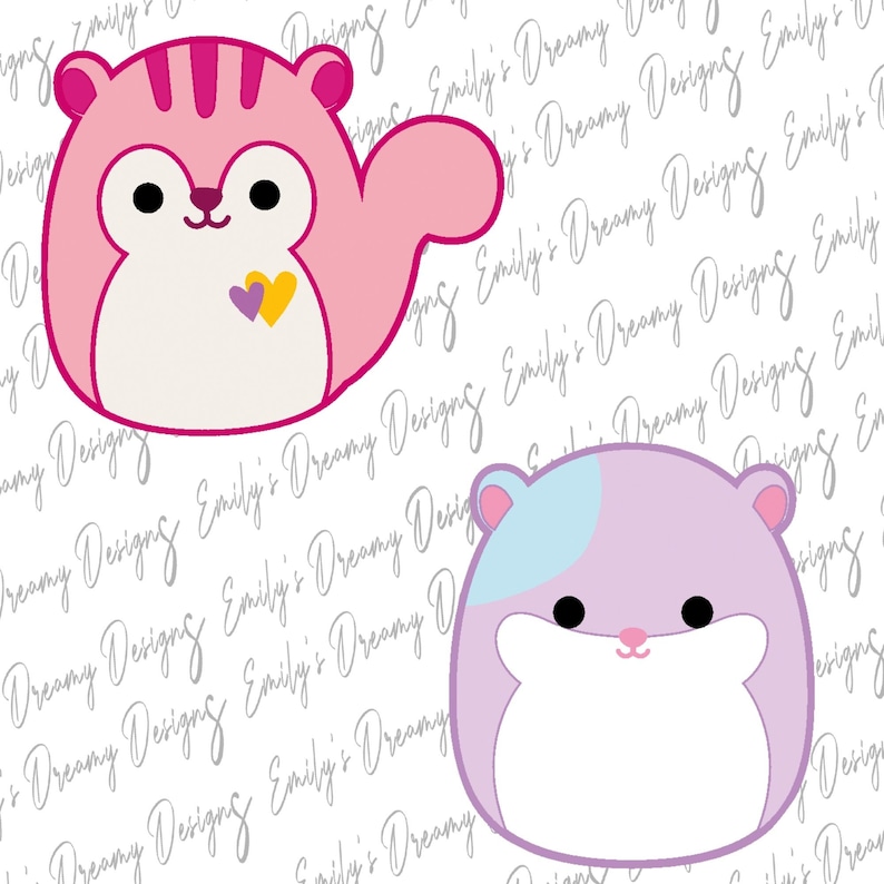 20 Squishmallows Png Svg Clipart Cricut Designs Bundle Images Etsy Uk