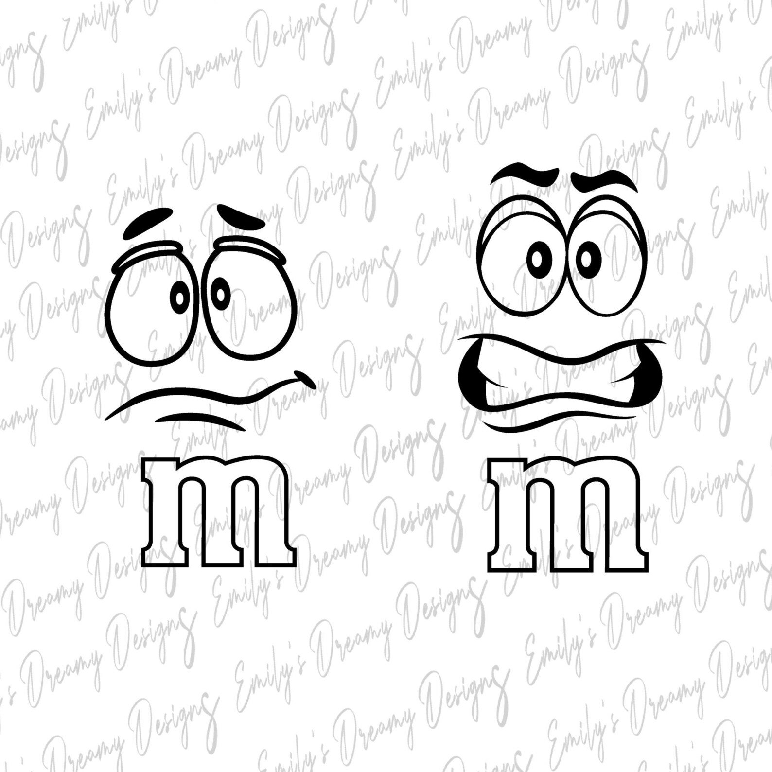 Faces Gestures Mimic SVG PNG Clipart Bundle Cricut Silhouette - Etsy Canada