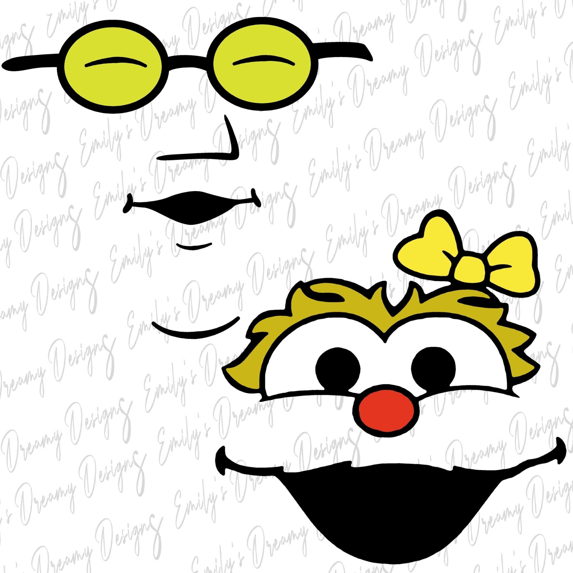 Muppet Faces SVG PNG Bundle Muppet Svg Png Muppet Friends Svg - Etsy ...