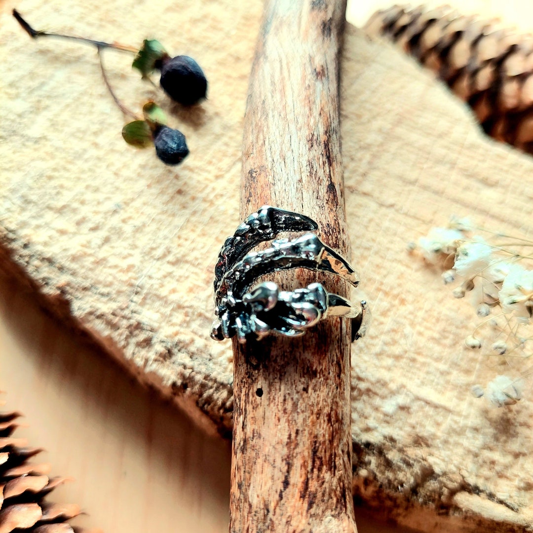 Mythical Creature Rings: Dragon, Snake, Frog, Lizard - Unique Statement ...