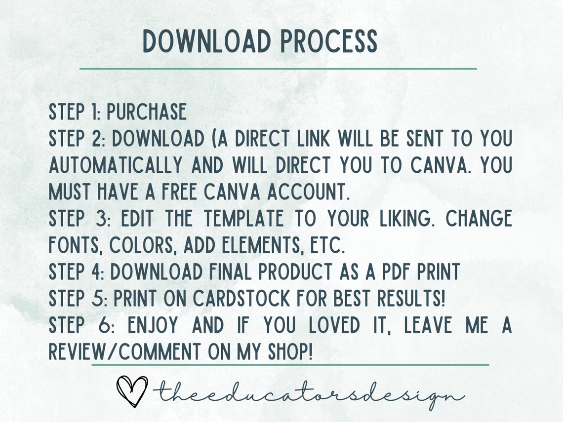 Meet the Counselor: Canva Template (instant Download) (editable) - Etsy