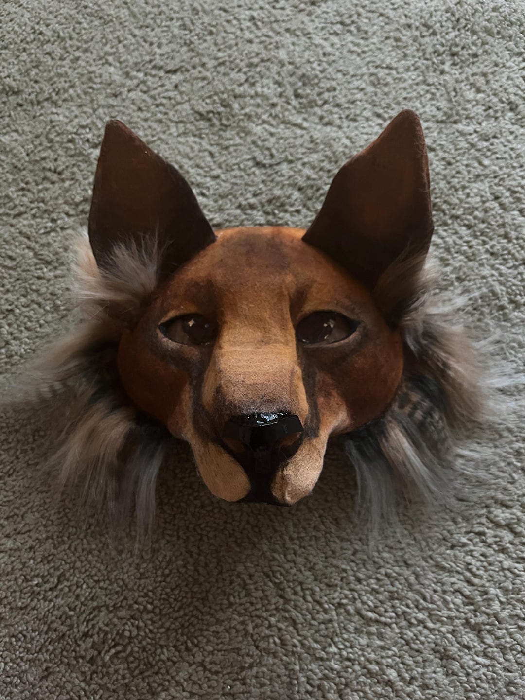 MANED WOLF MASK - Etsy