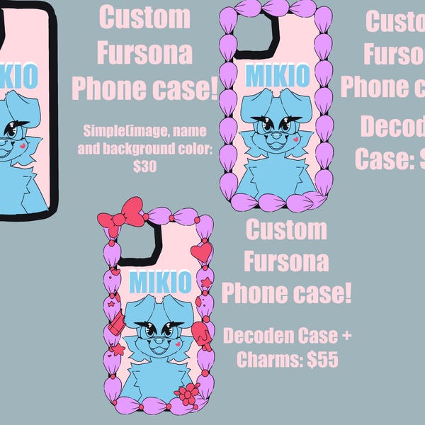 Furry Phone Case - Etsy