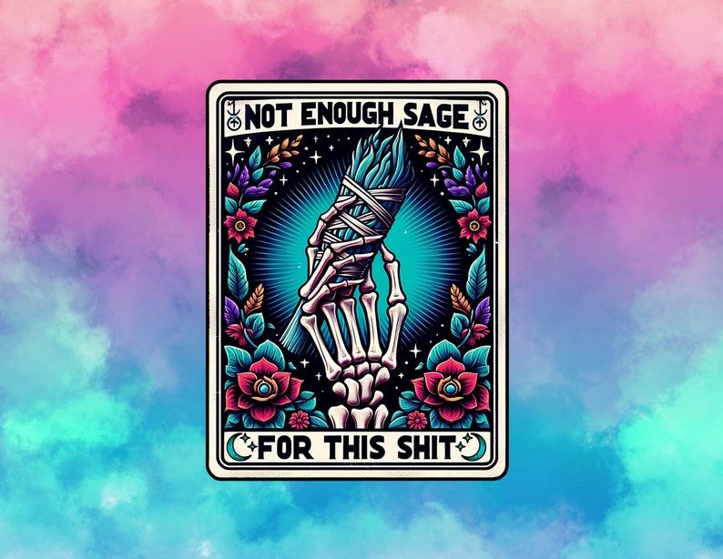 Not Enough Sage for This Vinyl Sticker - Etsy