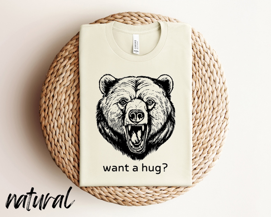Funny Bear Hug T-shirt, Gift for Bear Lover, National Park Shirt, Gift for Dad, Gift for ...