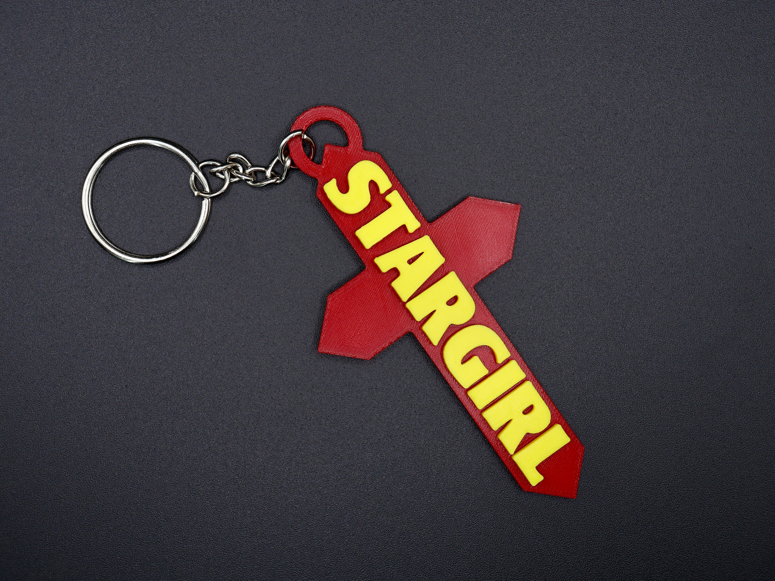The Weeknd - Starboy Stargirl Keychain - Etsy