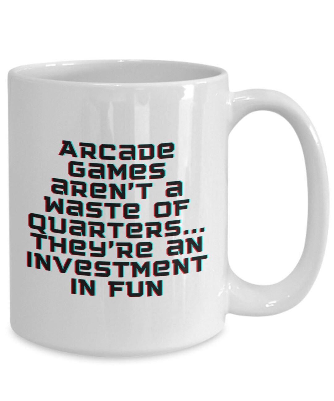 Fun Gamer's Coffee Cup arcade Games Quote - Etsy