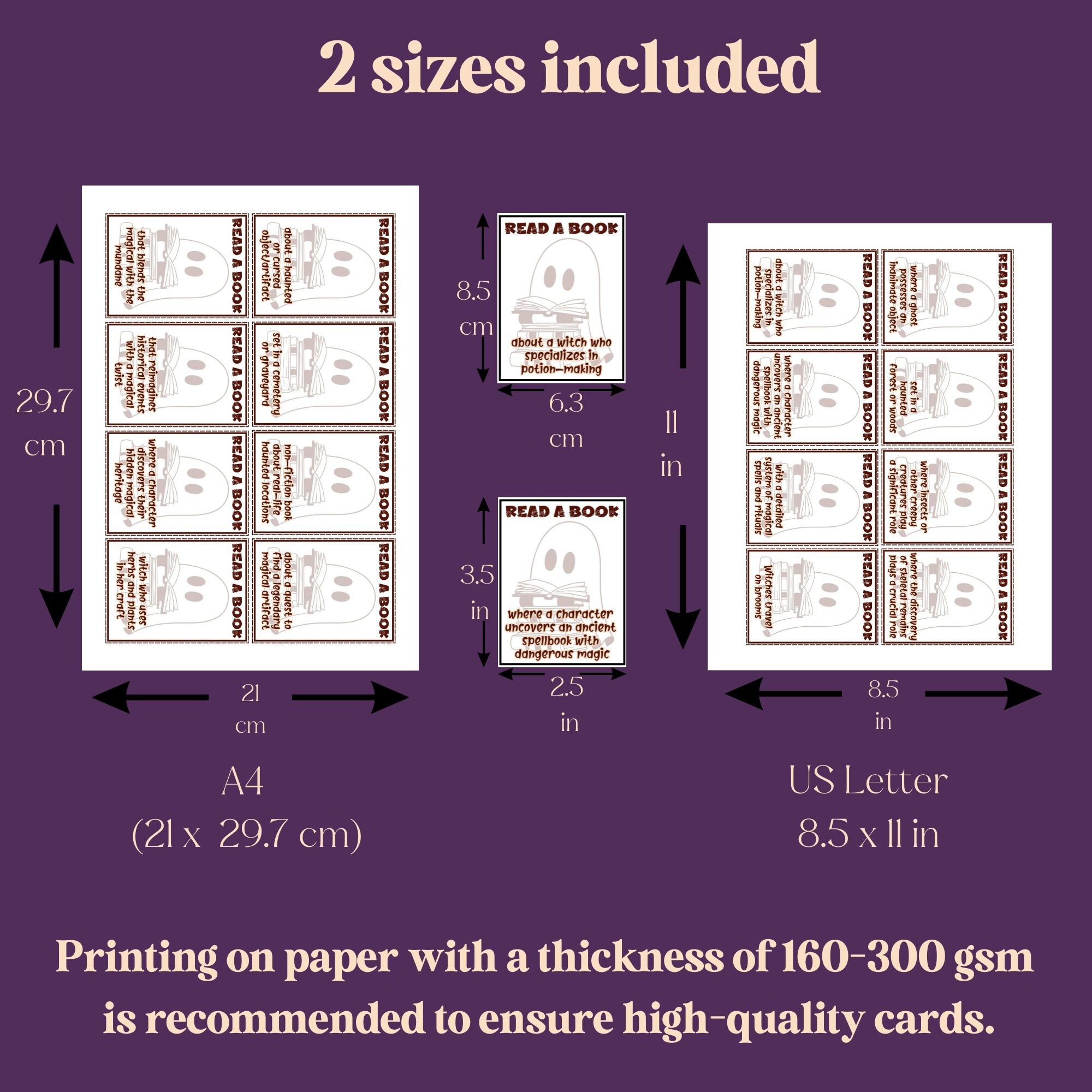 Halloween Spirit Bundle halloween Bucket List Template,50 Printable ...