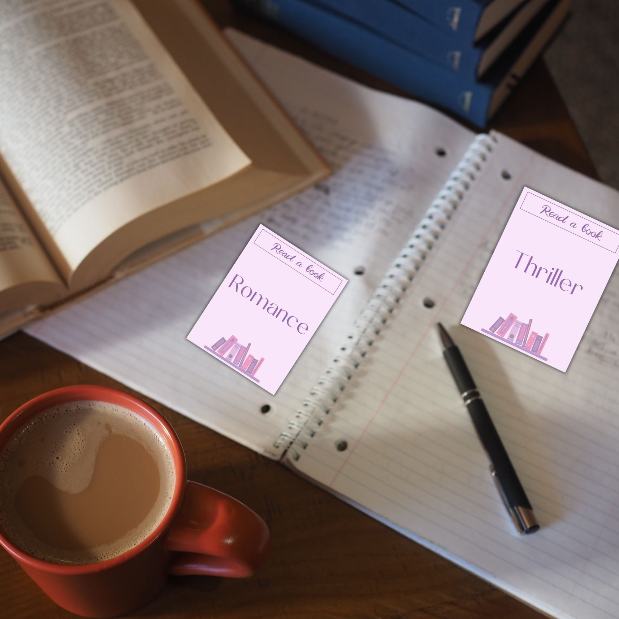 Printable Reading Prompts Cards for Booklover Gift What to Read Next ...