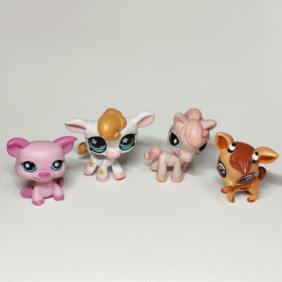 PICK LPS Littlest Pet Shop Hasbro Farm Animals Cow Pig Pony Horse ...