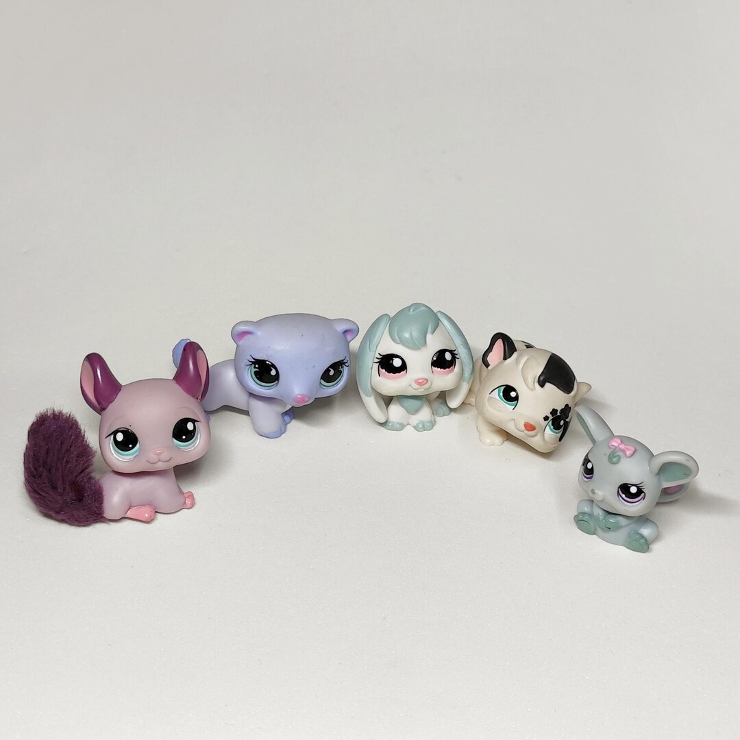PICK LPS Littlest Pet Shop Hasbro Chinchilla Rabbit Rat Guinea Pig ...