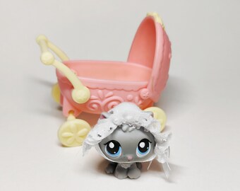 Littlest Pet Shop Owl and Kitten Friend With Accessories 1997 & 1998 ...