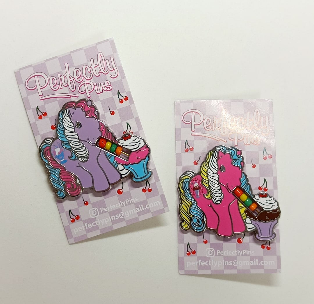 Sippin Soda Pony Pins Perfectly Pins - My Little Pony G1 - Etsy