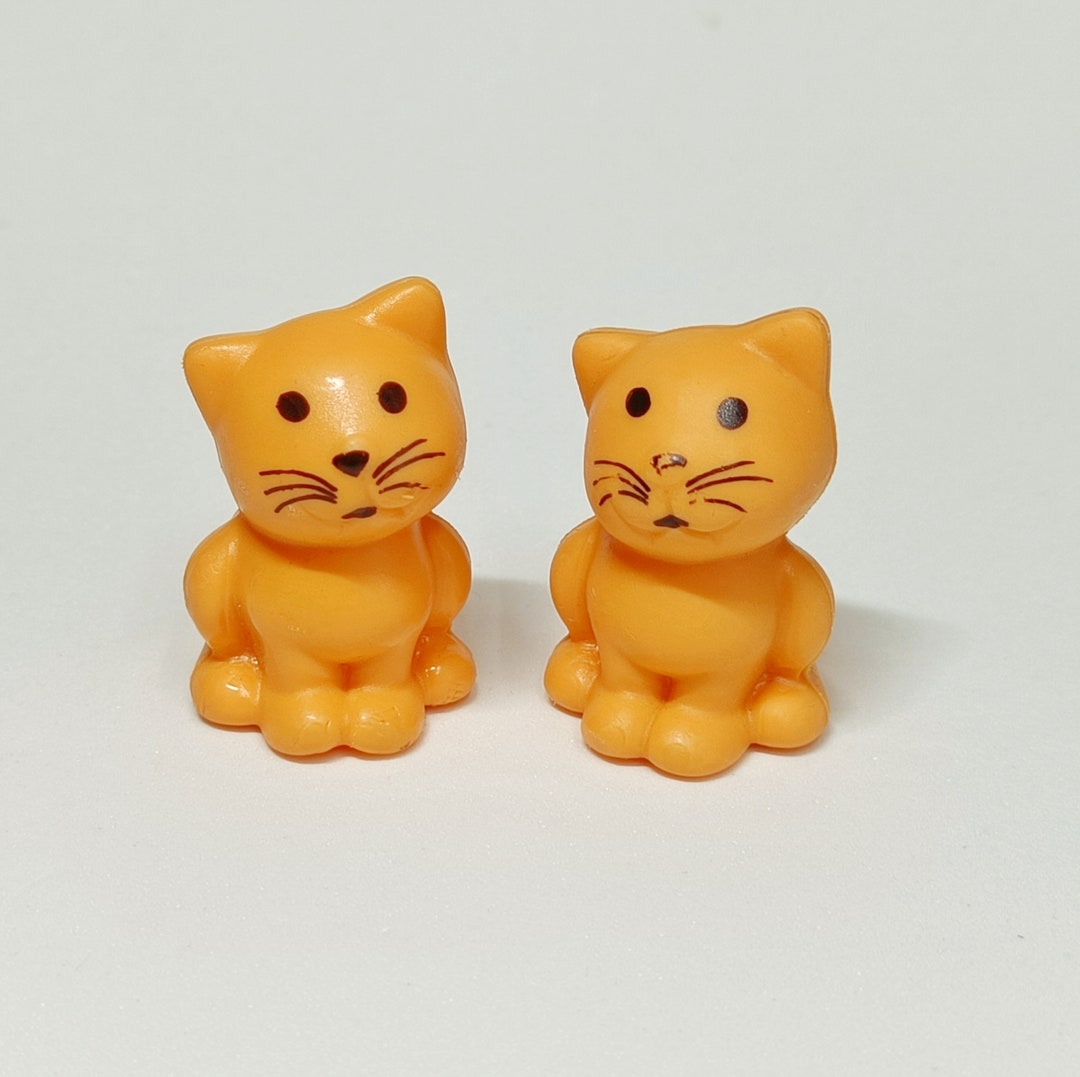 2x Twinkles the Cat - My Little Pony G1 Pretty Parlor Orange Kitten - Etsy