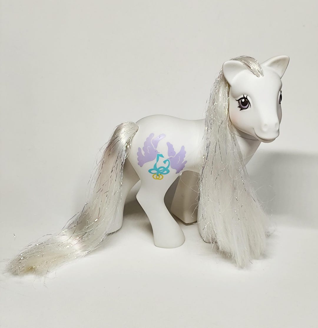 Bride Pony My Little Pony G1 White Doves Bridal Wedding - Etsy